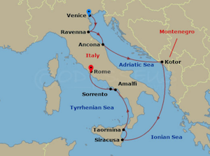 Cruises Around Italy | Italian Cruises | Rome & Venice Cruises