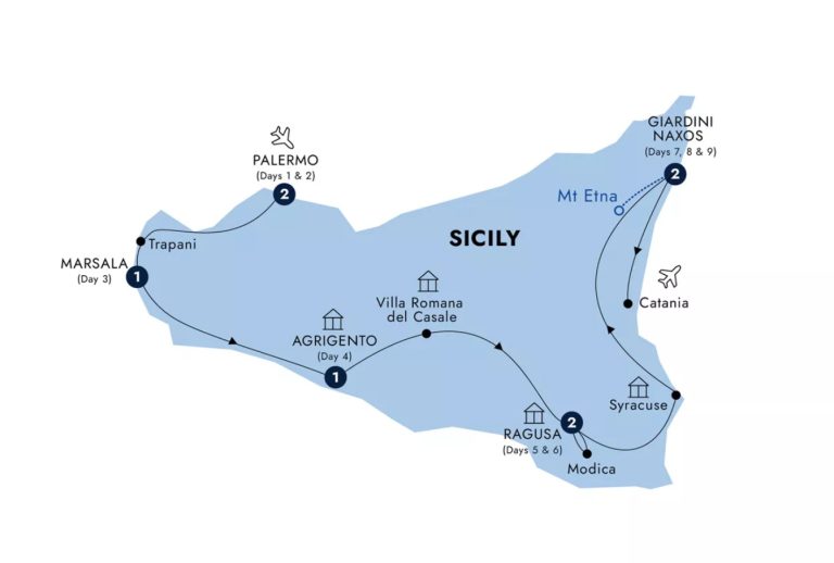 10-Day Sicily Escorted Tour